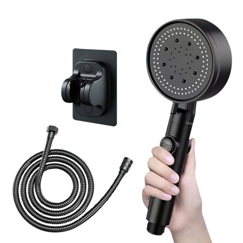 Jual Hitam Kepala Shower Set 3In1 Dengan Selang Portable Kamar Mandi Shower - set+kran - Kota ...