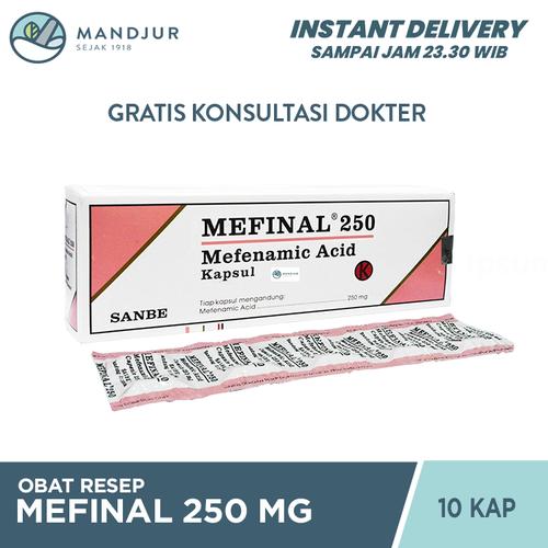 Jual Mefinal 250 Mg Strip 10 Kapsul / Pereda Nyeri - Jakarta Pusat ...