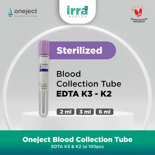 Jual Oneject Blood Collection Tube EDTA K3 - K2 (Tabung Darah Whole Blood) - Jakarta Timur ...