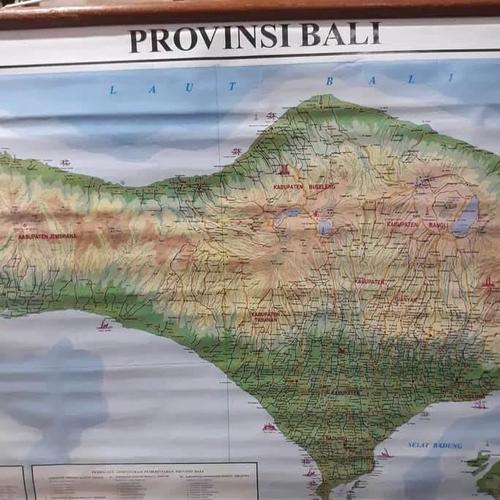 Jual Ready || Peta Bingkai Provinsi Bali - Jakarta Selatan ...