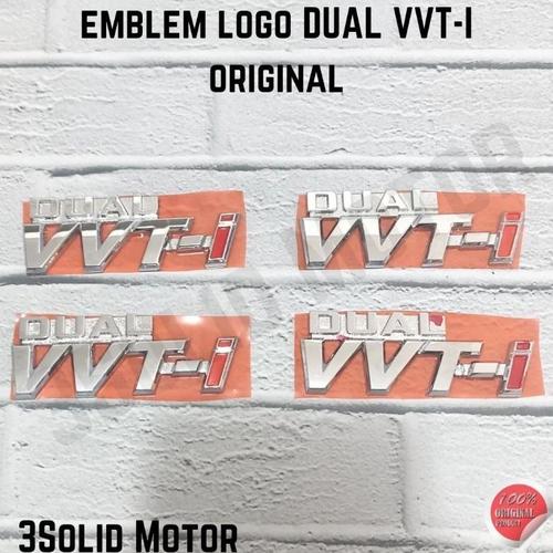 Jual EMBLEM LOGO TULISAN DUAL VVT-I ORIGINAL - Kota Medan - Danstech ...