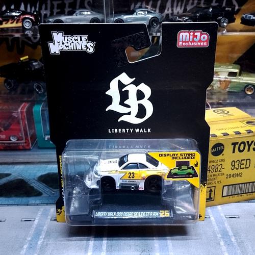 Jual MAISTO MUSCLE MACHINE - LB-SILHOUETTE NISSAN SKYLINE GT-R R34 ...