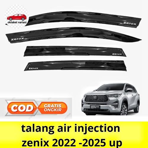 Jual talang air side visor injection zenix 2022 2023 2025 hitam ...