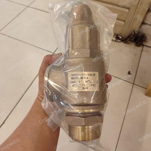Jual Safety Valve HISEC 2" inch Brass Kuningan 10kg/bar - Jakarta Barat ...