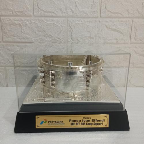 Jual miniatur floating roof tank storage tank pertamina - Kab. Sleman ...