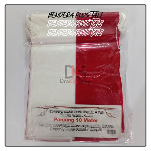 Jual Bendera Tali Plastik MERAH PUTIH 10 Meter - Kota Denpasar - dra ...