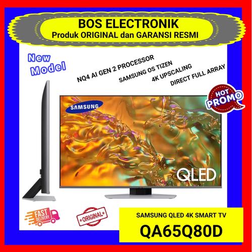 Jual TV 65 SAMSUNG QLED 4K SMART TV QA65Q80D LED 65Q80D SERI 8 NQ4 AI GEN2 Processor - Jakarta ...