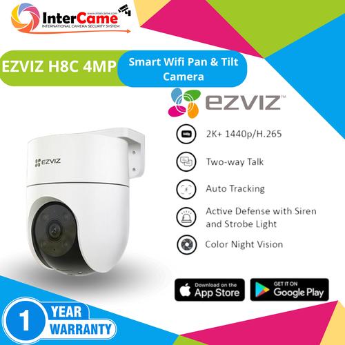 Jual IP Camera CCTV H8C 4MP 2K Smart Wifi Pan Tilt OUTDOOR 1440p - Kota ...