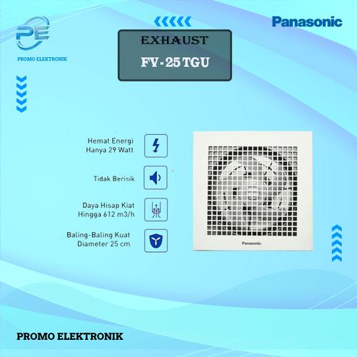 Jual PANASONIC EXHAUST CEILING FAN PLAFON PLAFOND 10" FV-25TGU 25 TGU ...