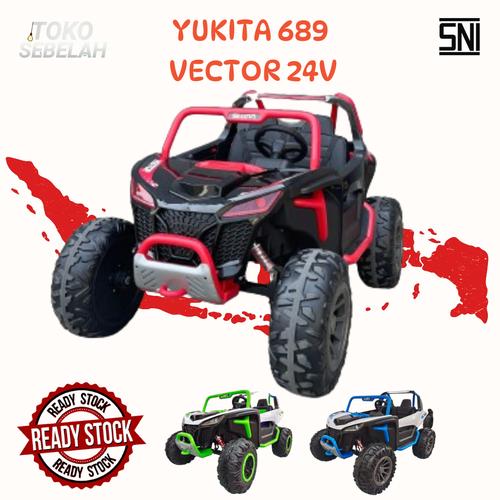 Jual Mainan Anak Mobil Aki VECTOR YUKITA 689 4WD - Maenan Mobilan 24V ...