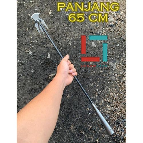 Jual Alat Pencabut Rumput Liar Di Halaman Rumah Panjang 65 cm / Garpu ...