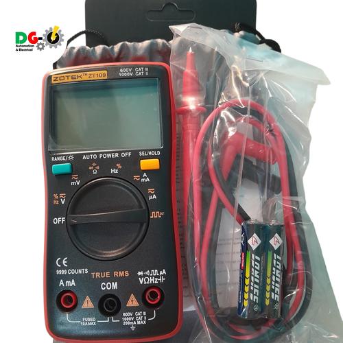Jual ZOTEK ZT109 DIGITAL AVOMETER MULTIMETER MULTITESTER SERBAGUNA ...