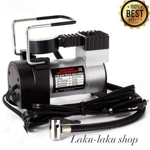 Jual Kompresor Angin Listrik Kompresor Mini Pompa Ban Mobil Motor ...