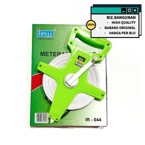 Jual ROL METER FIBER ORYX TANCAP 50M - METERAN GULUNG TANAM 50 METER ...