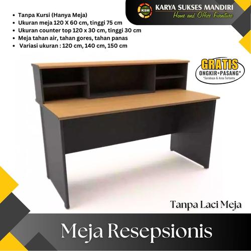 Jual Meja Resepsionis Meja Front Office Meja Terima Tamu Reception ...