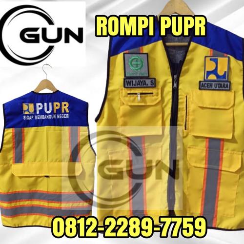 Jual ROMPI pupr, rompi safety, rompi kerja, rompi lapangan, rompi ...