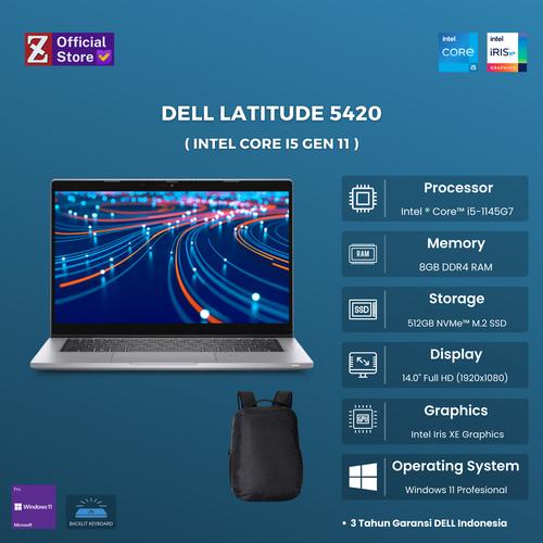 Promo Dell Latitude 5420 Intel Core i5-1145G7 8GB RAM/512GB SSD 14.0 ...