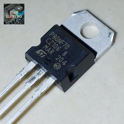 Jual STP80NF70 80NF70 P80NF70 ST IC Mosfet 98A 68V To-220 - Kota Tegal ...