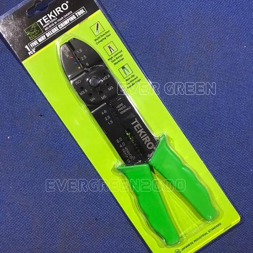 Jual Tang Crimping Tool TEKIRO (Tang Potong - Kupas Kabel - Tang Pres ...