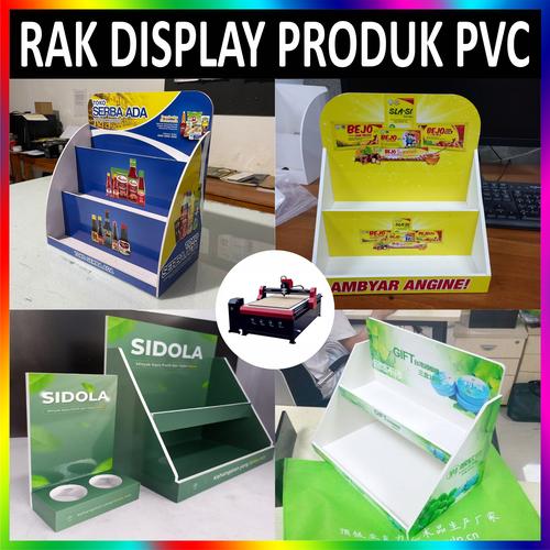 Jual Custom Rak Display Produk Serbaguna PVC Berbagai Bentuk Ukuran ...
