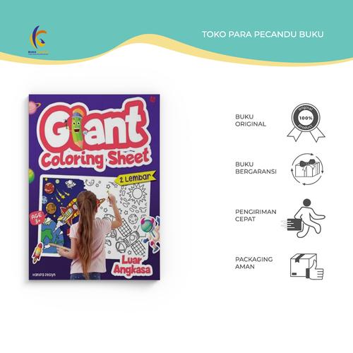 Jual Buku Anak Giant Coloring Sheet : Luar Angkasa - Hanifa Jeslyn ...