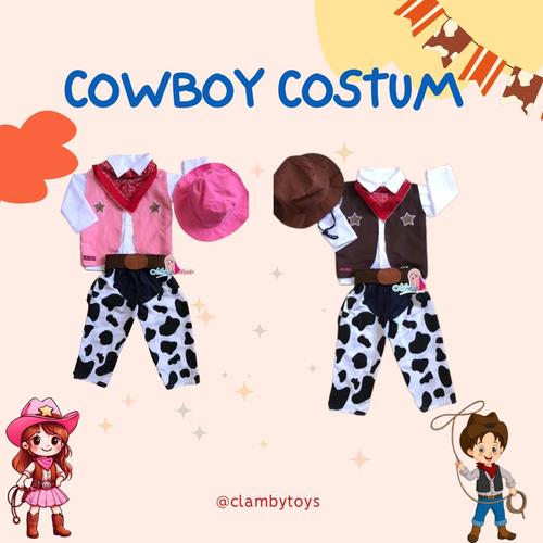 Promo Kostum Cowboy Anak | Kostum Cosplay Koboi Anak | Kostum Sheriff ...
