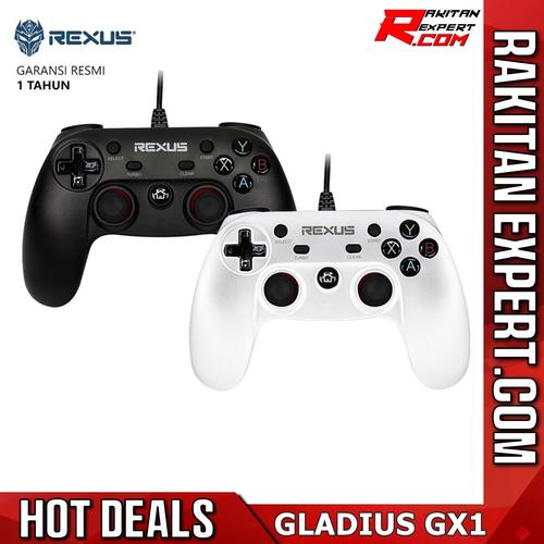 Promo Rexus Gladius GX1 Pro Gaming Gamepad - Joystick - Hitam - Jakarta ...
