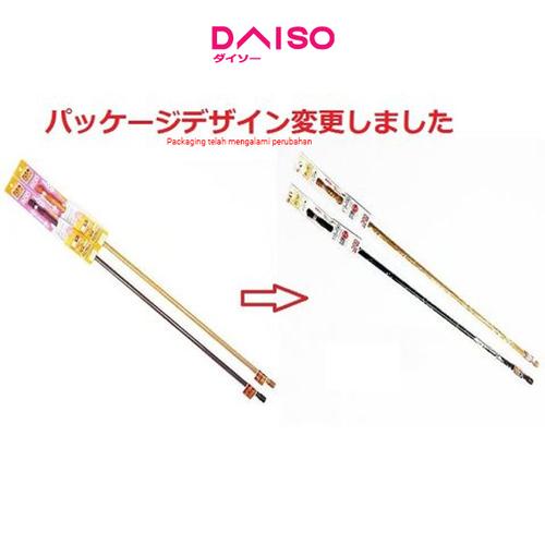 Jual Daiso WOODEN GRAIN STEEL TENSION POLE 115-190cm 13mm 16mm - dark ...