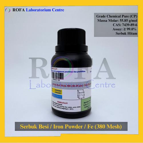 Jual Serbuk Besi 380 Mesh / Iron Powder / Pasir Besi / Ferrum / Fe CP ...