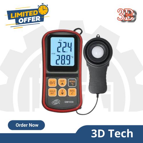 Jual GM1030C Benetech Lux Meter Digital Data Logger Light Lux meter ...
