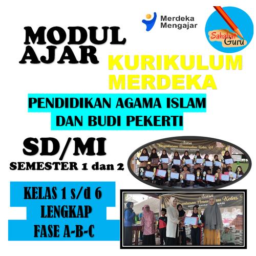 Jual MUDUL AJAR PENDIDIKAN AGAMA ISLAM DAN BUDI PEKERTI SD/MI KURIKULUM MERDEKA LENGKAP - KELAS ...