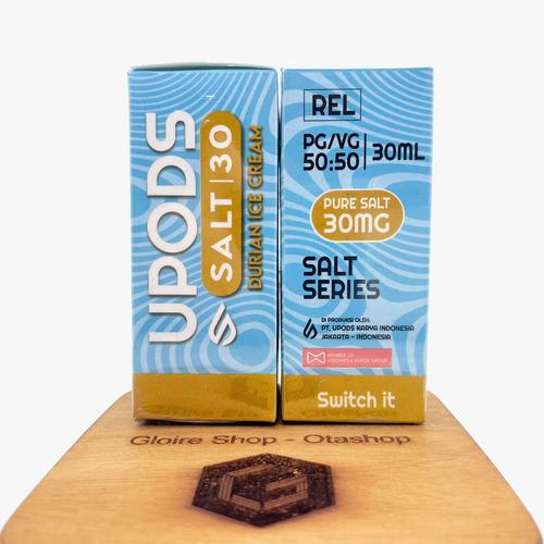 Jual [SALT 30MG] - Upods DURIAN ICE CREAM 30ML 30MG Upod Liquid Pods ...