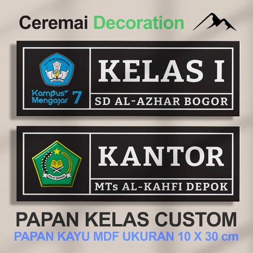 Jual LARIS PAPAN NAMA PENANDA RUANGAN KELAS BELAJAR SEKOLAH UNIVERSITAS ...