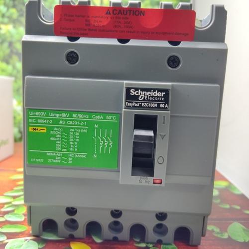 Jual MCCB EZC100N 4Pole 60A 18kA 415VAC EZC100N 4P 60A - Jakarta Barat - Matrix-Elektrik | Tokopedia