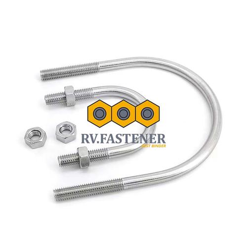 Jual KLEM U-BOLT 3/8 - CLAMP U-BOLT UKURAN LENGKAP - 3/8 X 6 - Kab ...