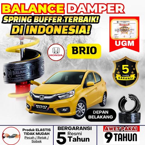 Jual BALANCE dumper shock mobil BRIO'22 sertifikat UGM awet 7th anti ...