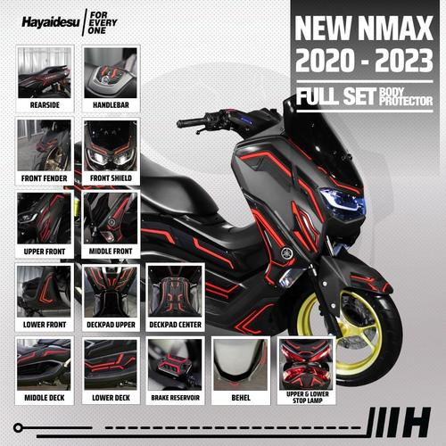 Promo Hayaidesu All New Nmax 2020 Full Set Body Protector Variasi - Abu ...
