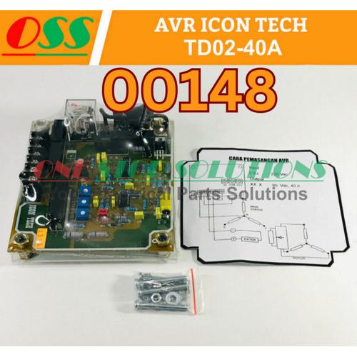Jual AVR ICON TECH TD02-40A TD02 40A TD0240A TD02 40A TD 0240A - GENUINE - Jakarta Barat ...