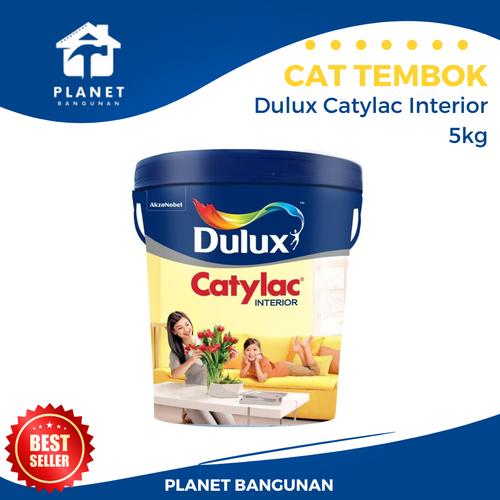 Jual Cat tembok Dulux Catylac interior PUTIH dan WARNA 5kg - CHRYSAN ...