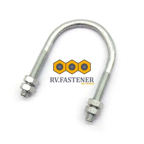 Jual KLEM U-BOLT 1/4 - CLAMP U-BOLT UKURAN LENGKAP - 1/4 X 1/2 - Kota ...