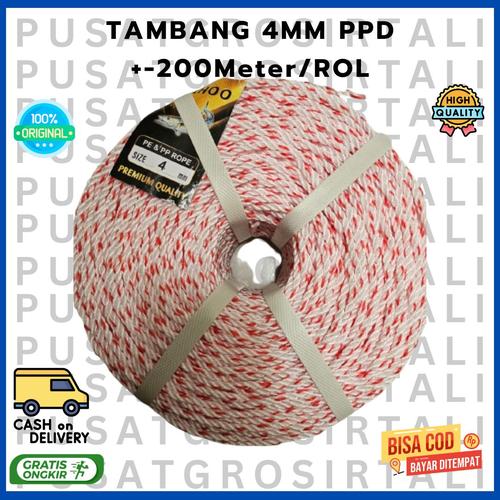 Jual TAMBANG 4MM PPD / TALI TAMBANG PPD 4MM - Jakarta Utara ...