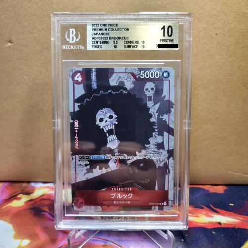 Jual BGS 10 PRISTINE 2022 One Piece Brook OP01-022 (25th Anniversary ...