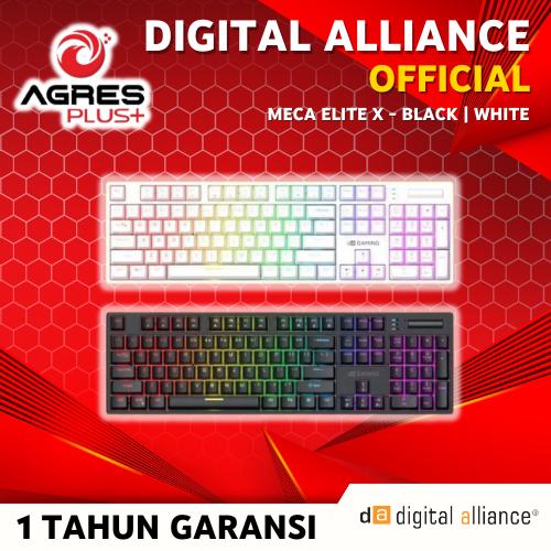 Promo Keyboard Gaming Digital Alliance RGB Mechanical Anti Ghosting ...
