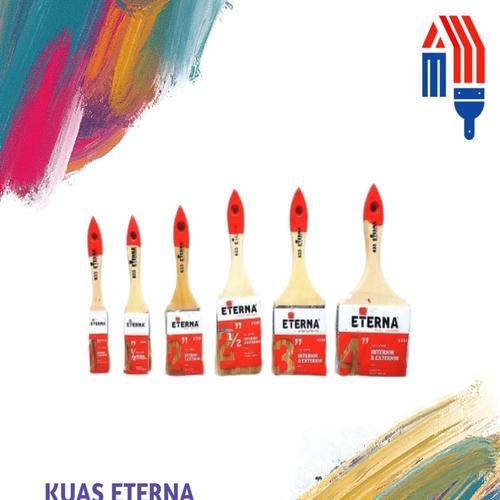 Jual Kuas Eterna Semua Ukuran - Murah Lengkap 1 inch /1,5 inch / 2 inch ...