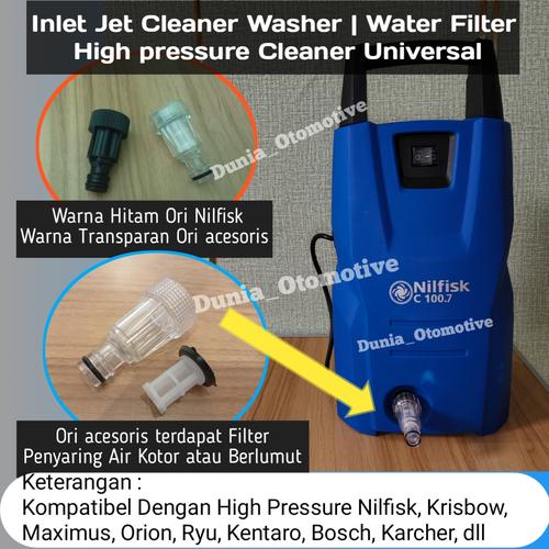Promo inlet Water filter high pressure Cleaner Nilfisk, Krisbow, Orion ...