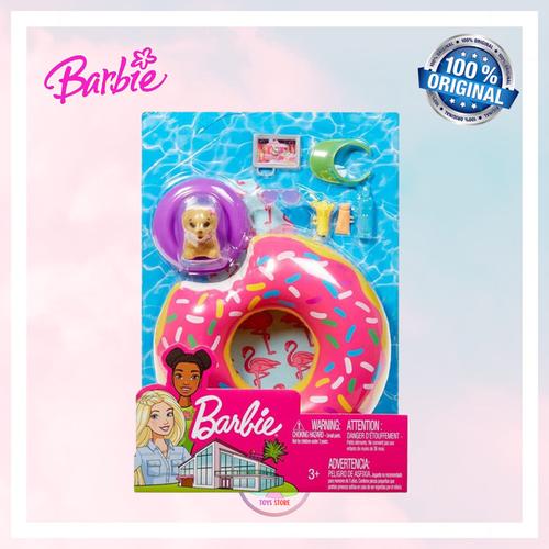 Jual BARBIE Outdoor Furniture Floating Donut - Original Mattel ...