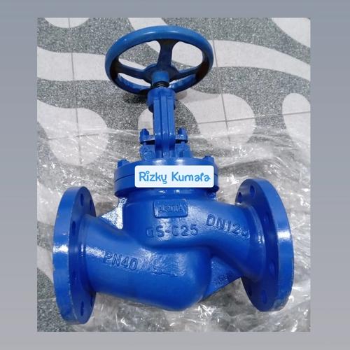 Jual Globe Valve 5" Inch DN125 PN40 Body Cast Steel ARITA - Kota ...