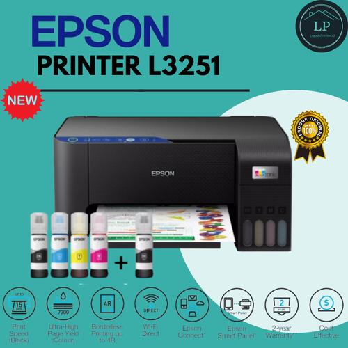 Jual Printer Epson L3251 BARU Print Scan Copy Wi-Fi Garansi RESMI 3thn ...