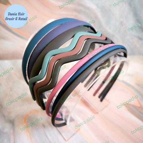 Jual bando rambut polos warna dove - model zig zag - Jakarta Barat ...