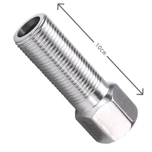 Jual Sok kran drat panjang 10 cm stainless ukuran 1/2 inch / nepel sok ...